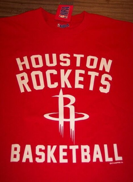 Houston Rockets NBA Basketball T-shirt Medium for sale online | eBay