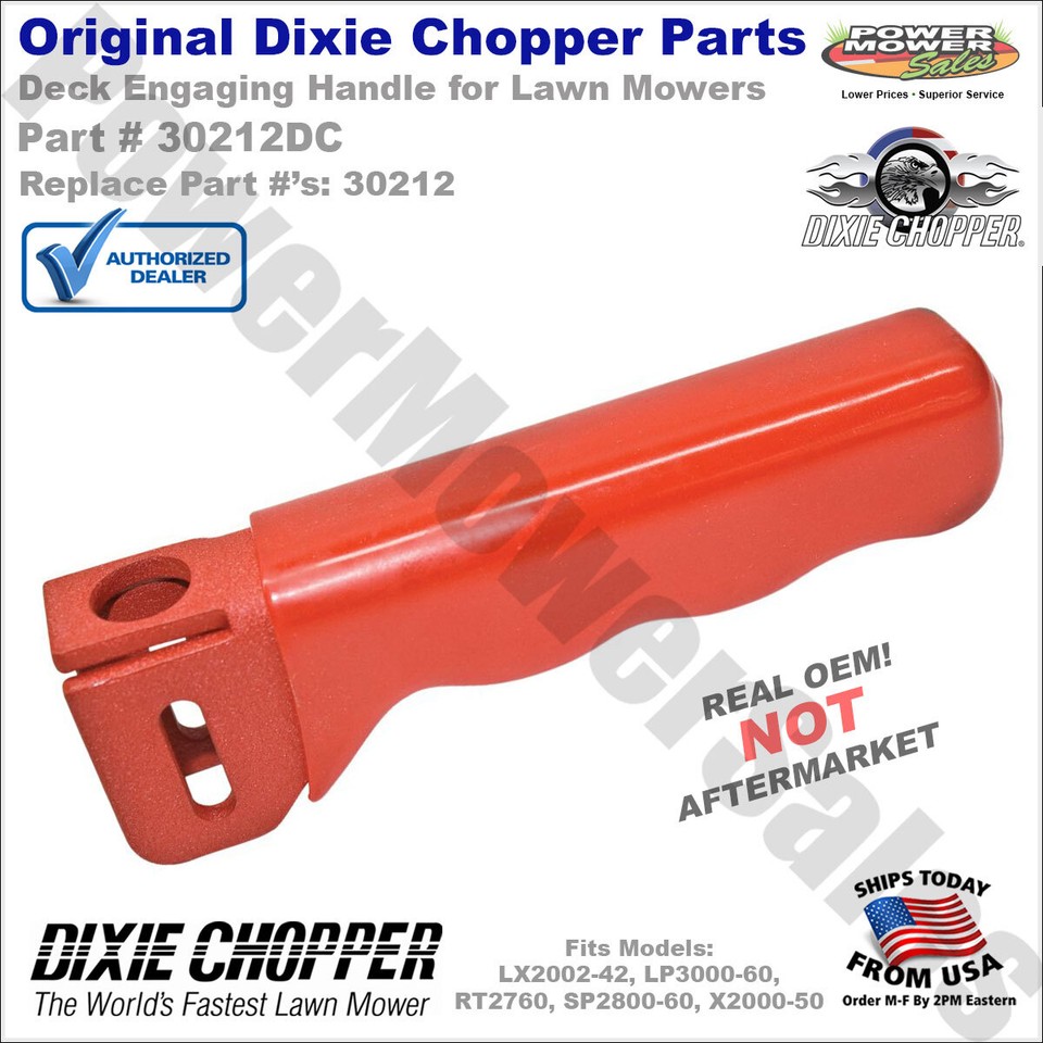 Dixie Chopper Deck Engaging Handle for Lawn Mowers / 30212, 30212DC | eBay