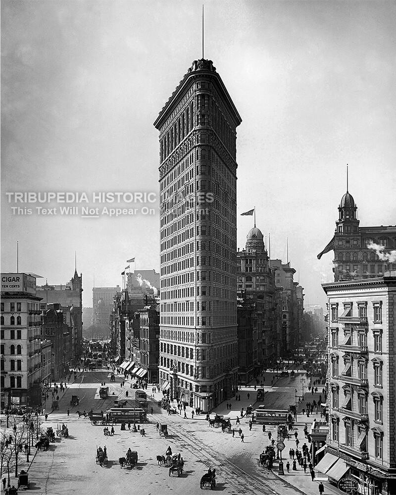 Historic 1905 NYC Flatiron Building 8x10 Photo Print New York City ...