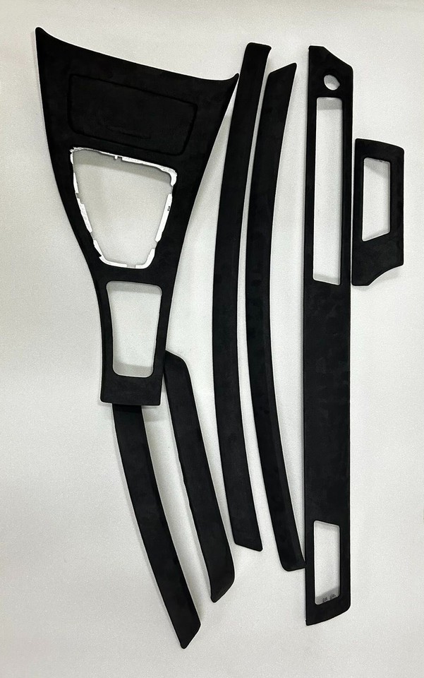 BMW 3 E90 E91 Alcantara Interior Trim Kit Center Console Moldings ...