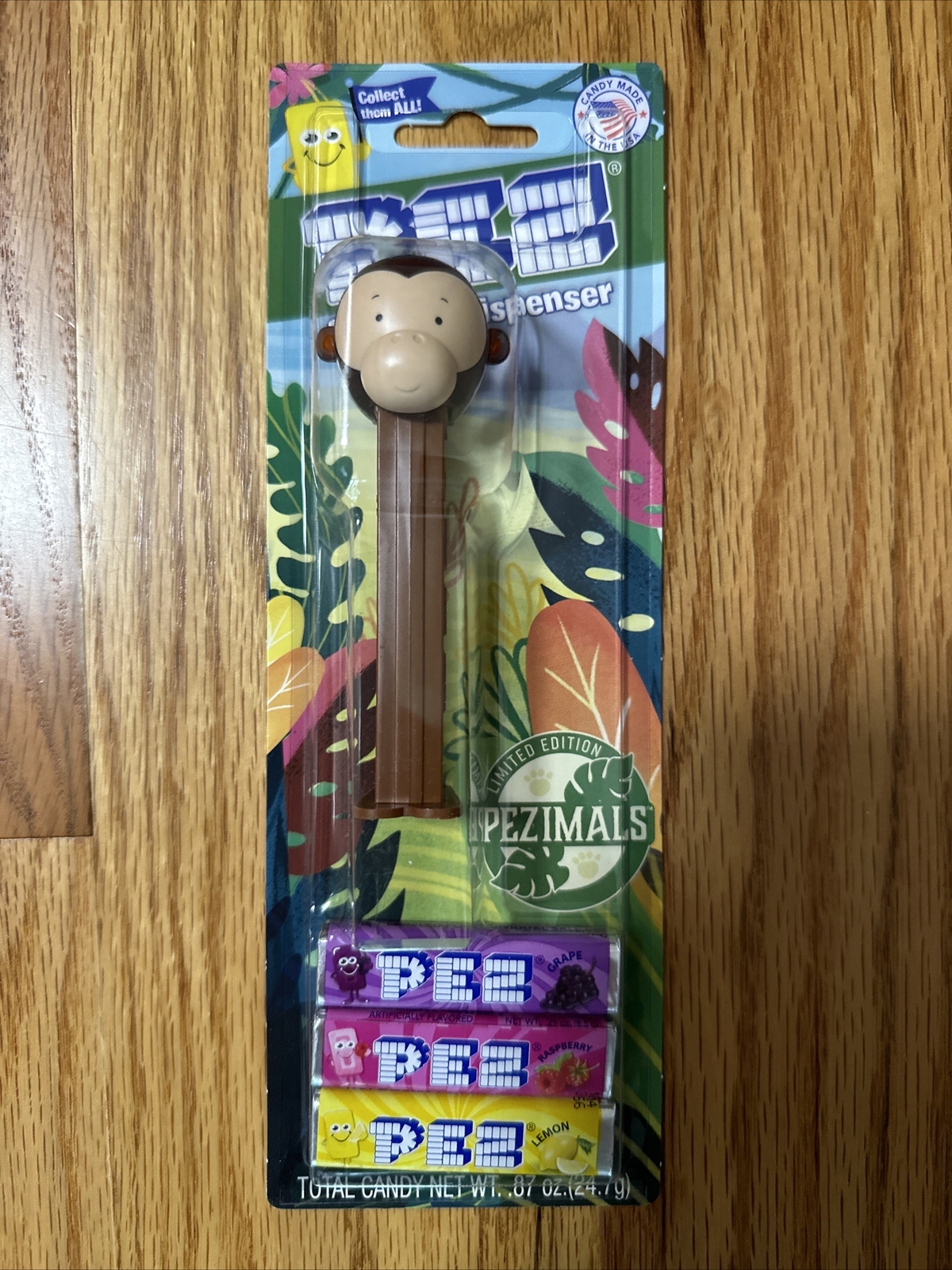 Pez Limited Edition Crystal Pezimal Monkey MOC | eBay