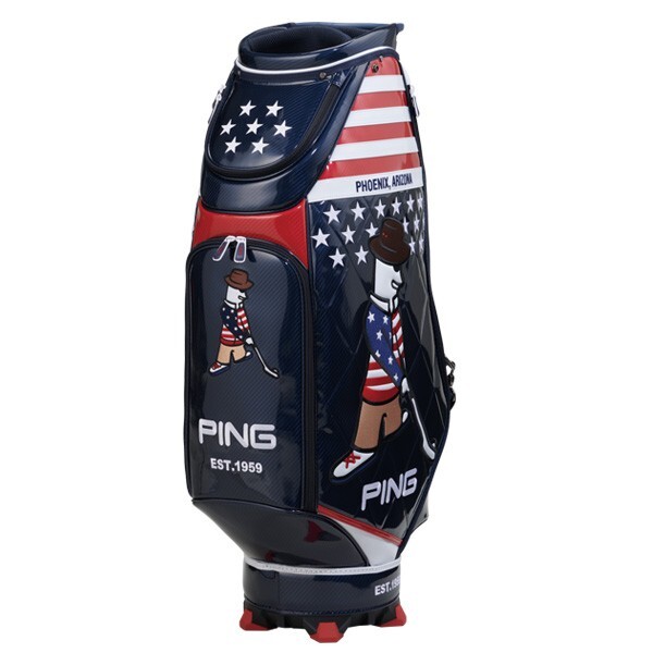 PING Golf Men's Caddy Bag Mr.PING LIMITED 9.5 inch 4kg Tricolor CB ...