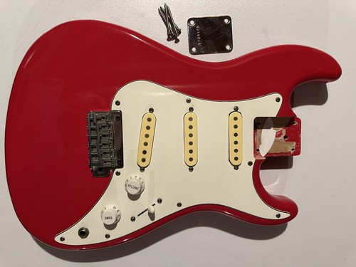 VINTAGE FENDER SQUIER BULLET GUITAR Torino red BULLET 1 | eBay
