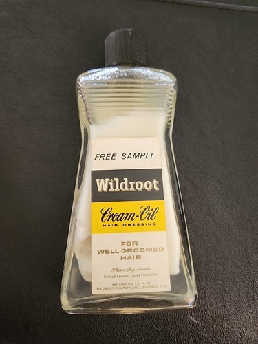 1950s Large Wildroot Cream-Oil Vintage Mid-century PROPS BARBERSHOP | eBay