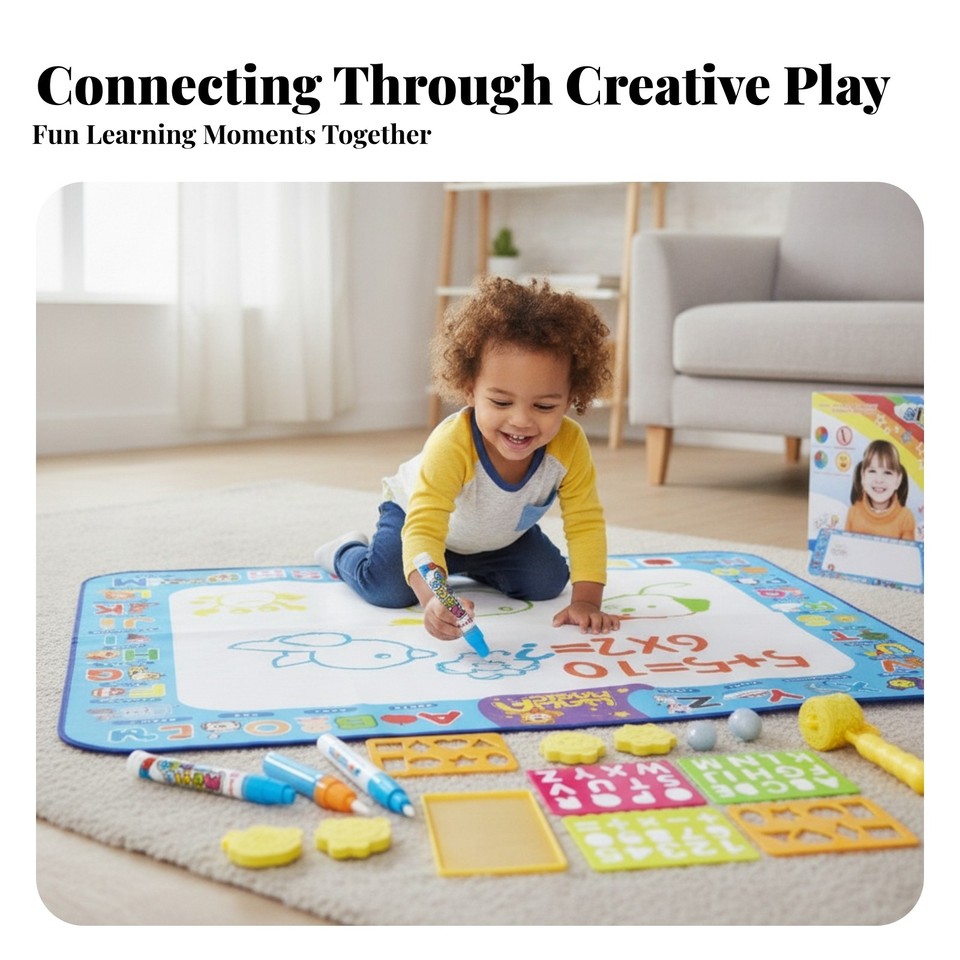 Water Doodle Mat Learning Drawing Mat Safe Materials Educational for ...