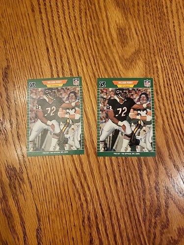 Pair Of 1989 Pro Set William Perry #47 (RARE) Cards Mint | eBay