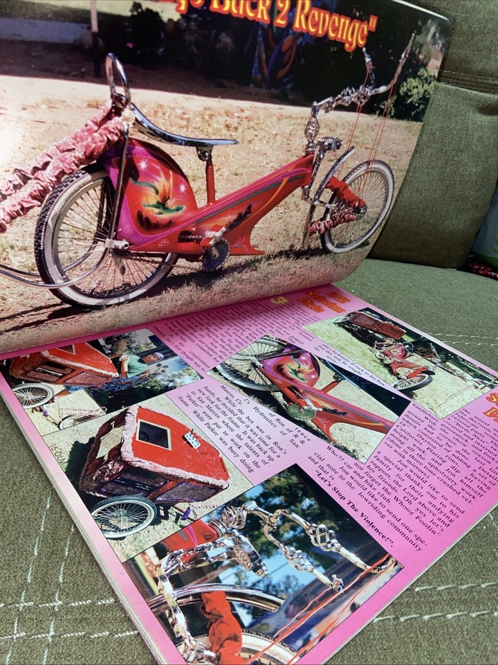 ORLIES LOWRIDER MAGAZINE APRIL 1997 DAZZA VERY RARE COLLECTIBLE | eBay