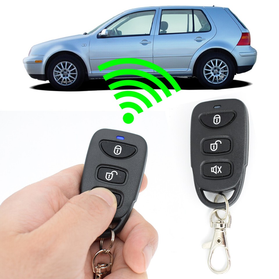 Universal Car 4 Door Kit Keyless Power Lock Entry System Security ...