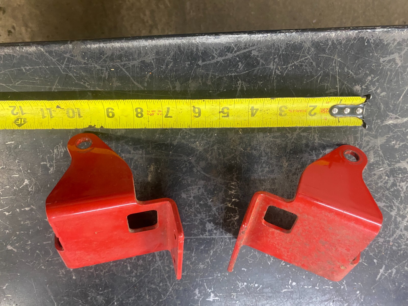 Toro TimeCutter SS3200 74620 hydro rear mounting brackets #117-7460-01 ...