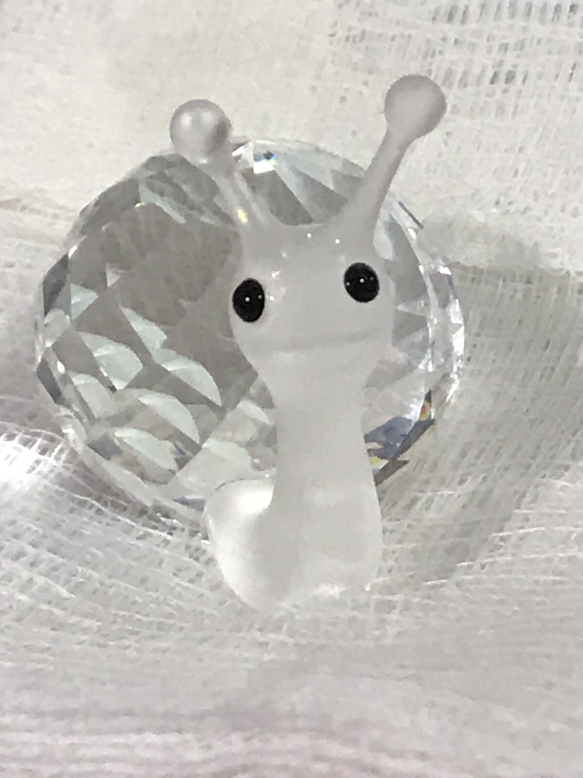Swarovski Crystal Figurine Snail Frosted 7648 | eBay