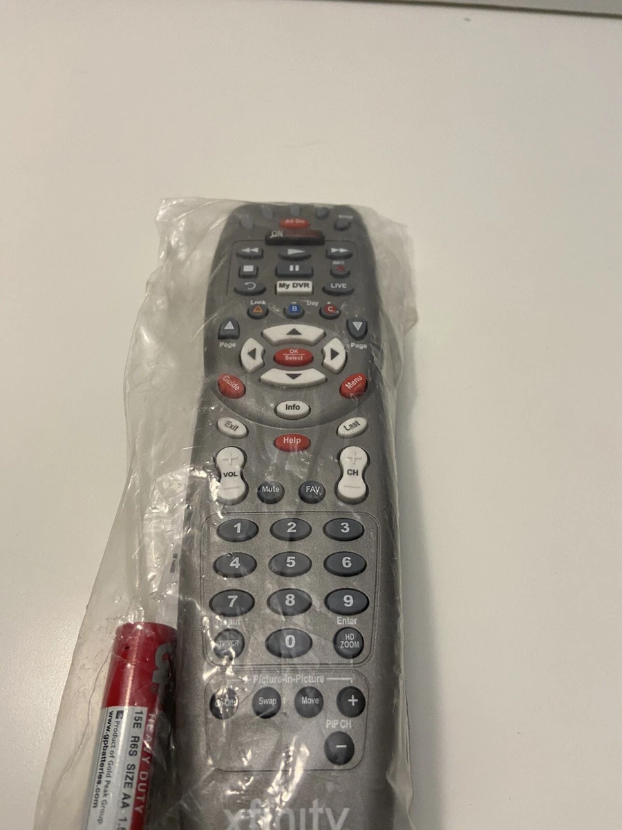 Comcast Remote Size
