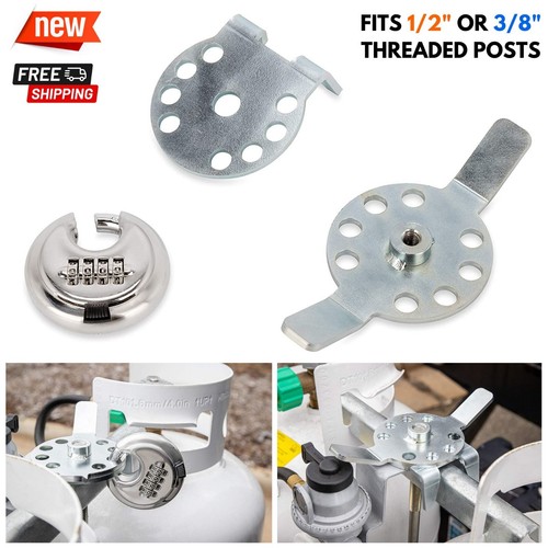 Double Propane Tank Lock Theft Deterrents for RV Camper Trailer ...