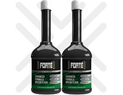 Forte Advanced Formula Motor Flush 400ML Clean Engine Internally (QTY 2 ...