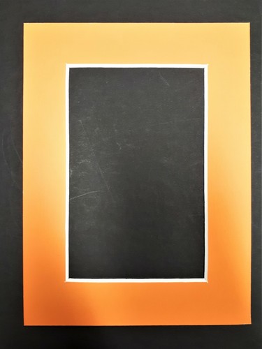 14x11 inch size Picture Mount with Window Aperture Bevel Cut for 13x10 ...