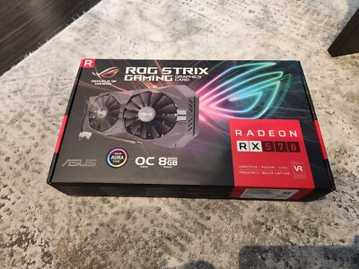 ASUS ROG Strix Radeon RX 570 OC 8GB GDDR5 Graphics Card 192876461013 | eBay