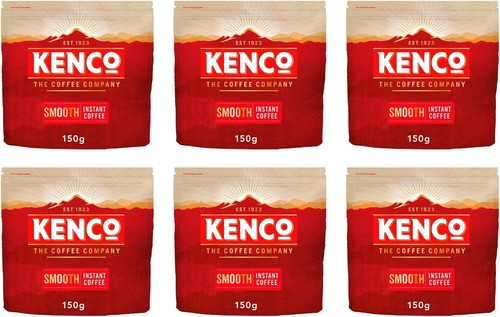 Kenco Smooth Instant Coffee Refill 150g (Pack of 6, Total 900g) | eBay UK
