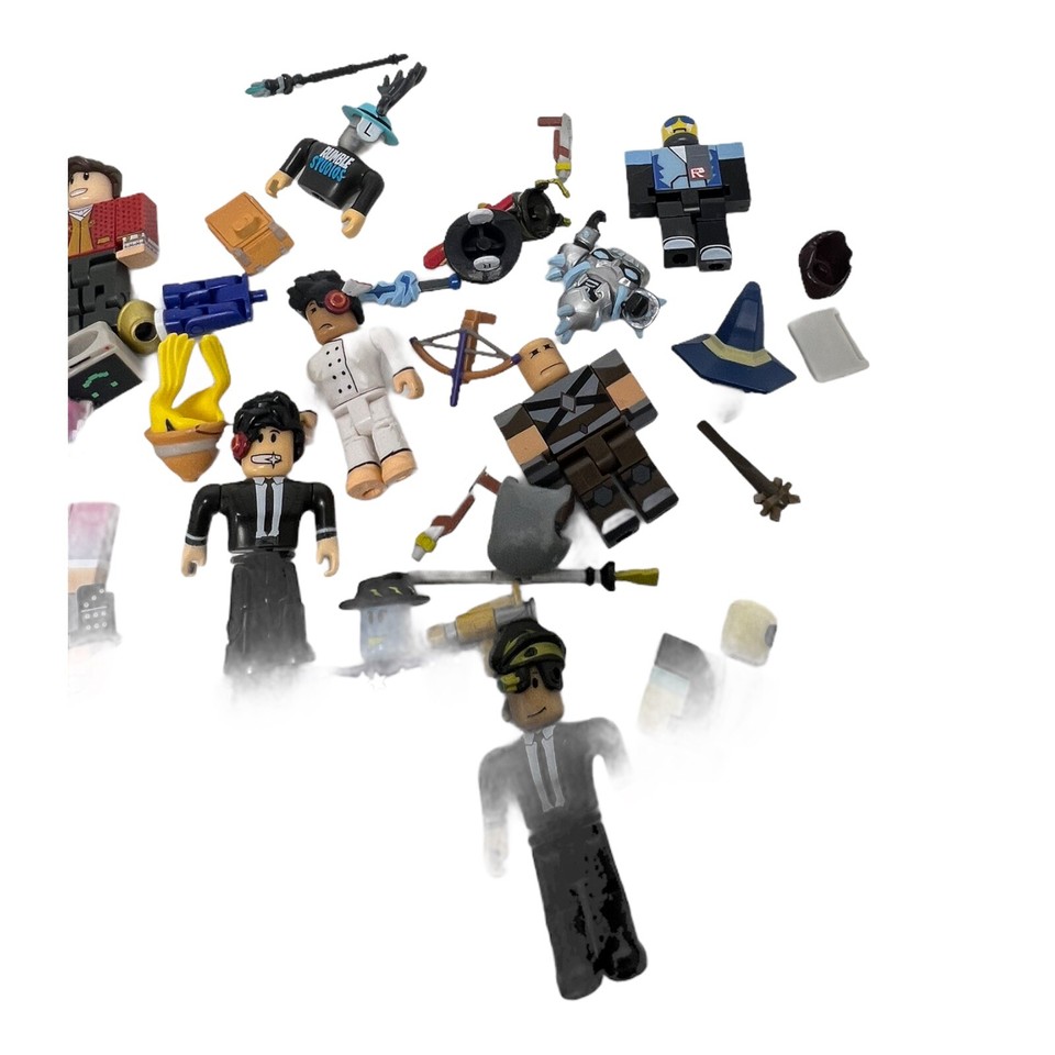 Minecraft Toys Lot Action Figures Minifigures Steve Animals Swords ...