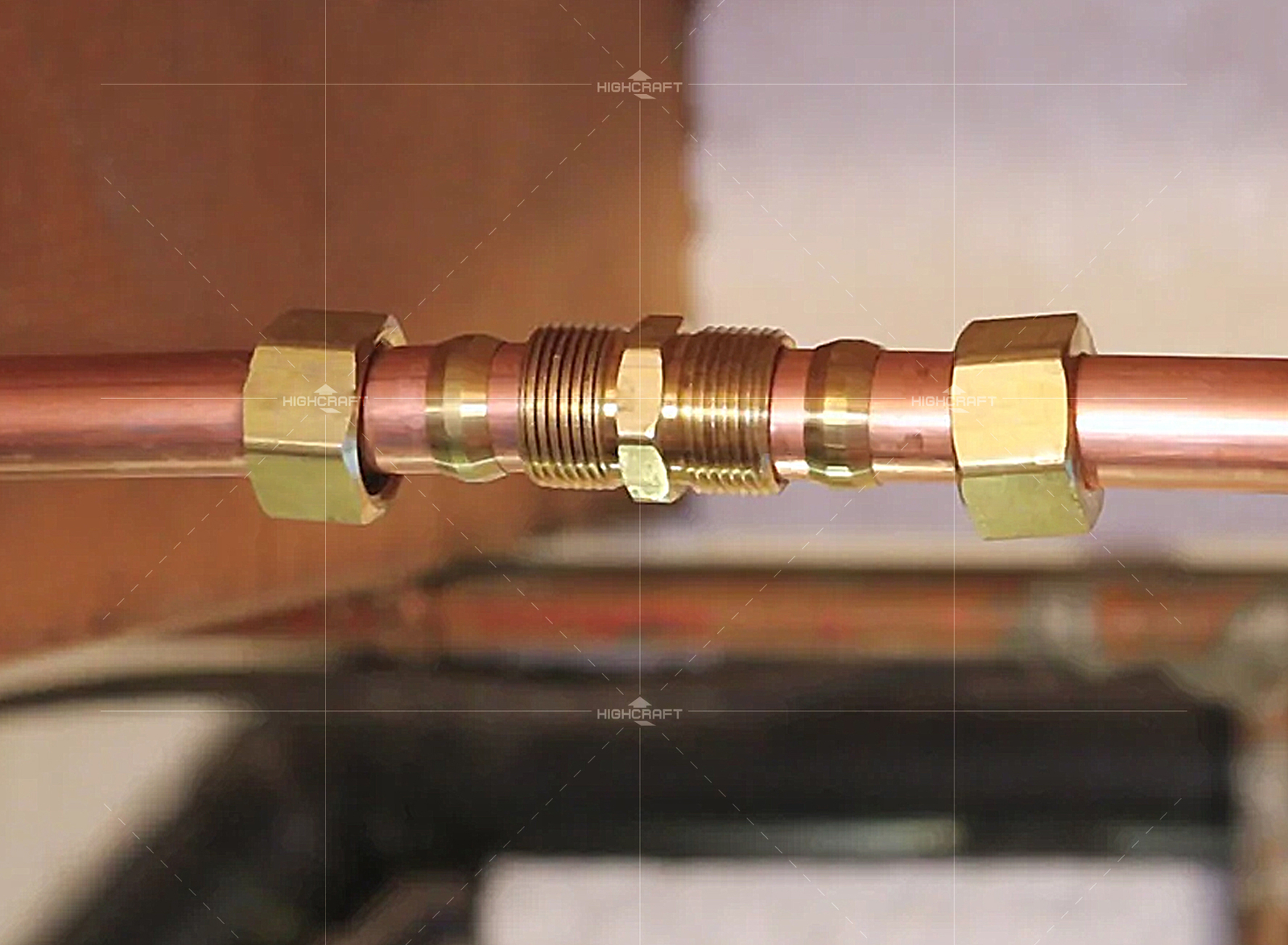 Highcraft Compression Union Pipe Fitting; OD. Connection; Lead Free ...