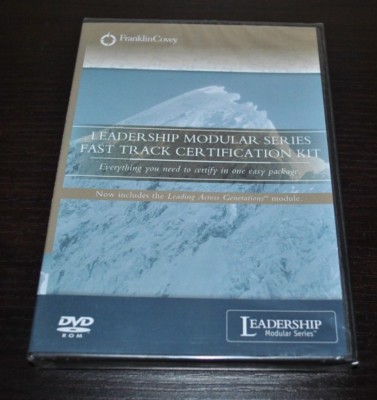 Leadership Modular Series Fast Track Certification Kit DVD Factory ...