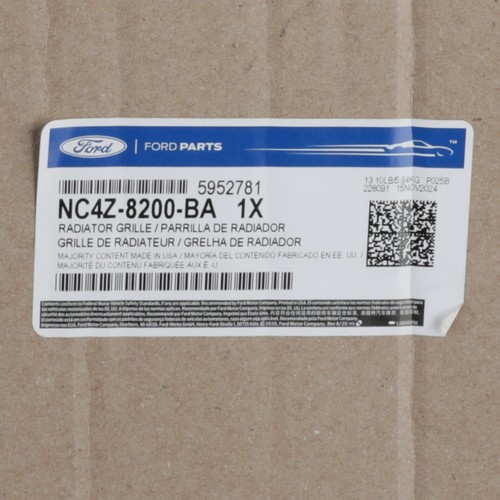 Genuine Ford Grille Assembly Radiator NC4Z-8200-BA for sale online | eBay