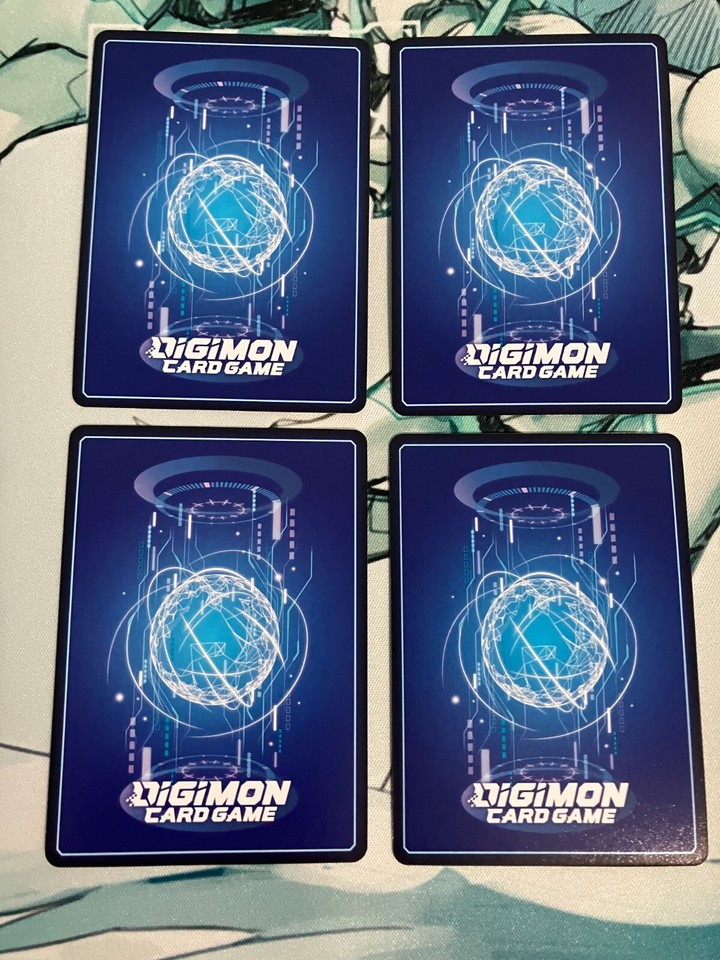 4x Cthyllamon LM-006 C (Playset) Foil Digimon CCG | Exceed Apocalypse ...