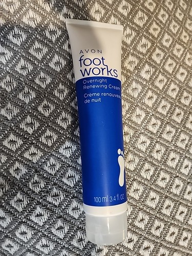 Avon Foot Works Overnight Renewing Cream 3.4 Fl.oz. NEW & SEALED | eBay