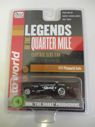 Auto World LEGENDS OF THE QUARTER MILE - DON 'THE SNAKE' PRUDHOMME 1973 ...