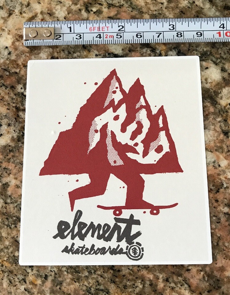 Element Skateboard Sticker - Skate Surf Skateboarding Vans Snowboard | eBay
