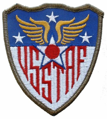 AIR FORCE STRAT.USSTAF Embroidered Shoulder Patch 3" (0160) | eBay
