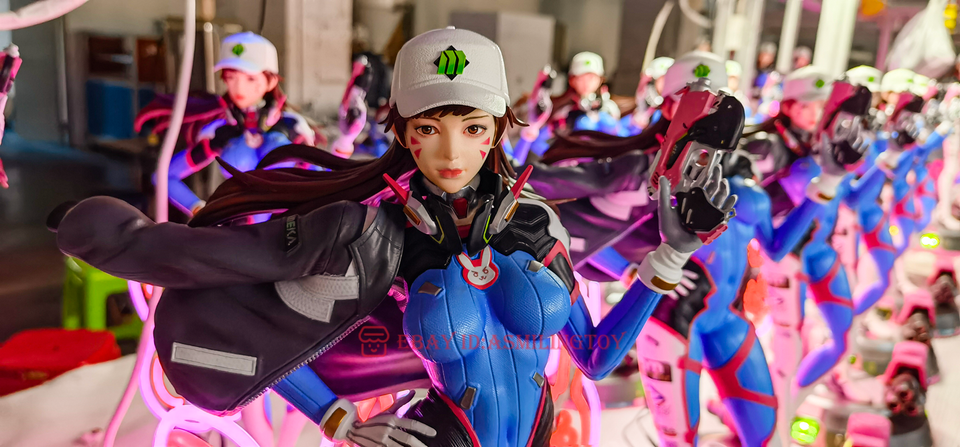 1/4 Sixth Magnitude Star Overwatch DVA Limited Statue Cast off Deluxe ...
