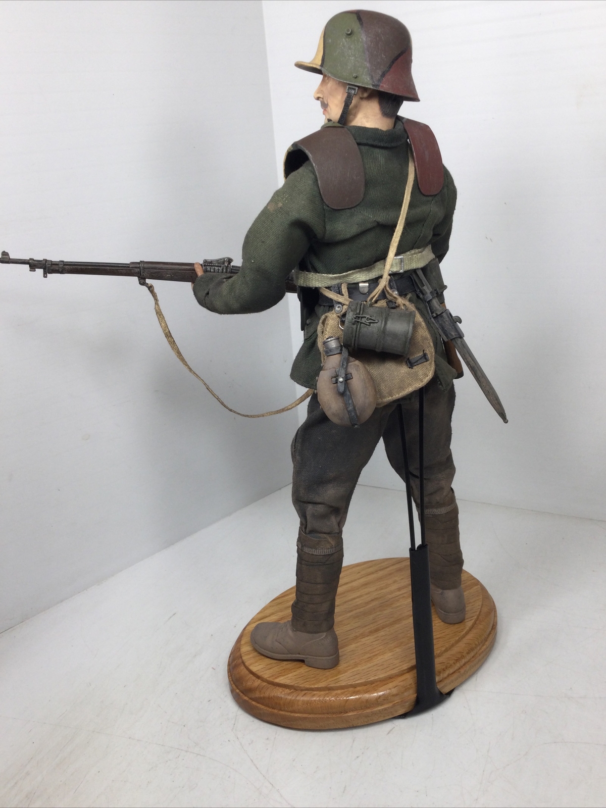 1/6 CUSTOM WW1 GERMAN SNIPER + BODY ARMOR & DAZZLE CAMO + OAK STAND DID ...