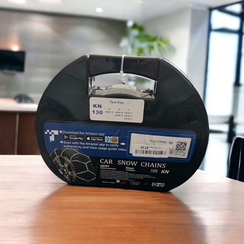 PLTMIV - KN120 Car Snow Chains - 12mm, Set Of 2 Steel | eBay
