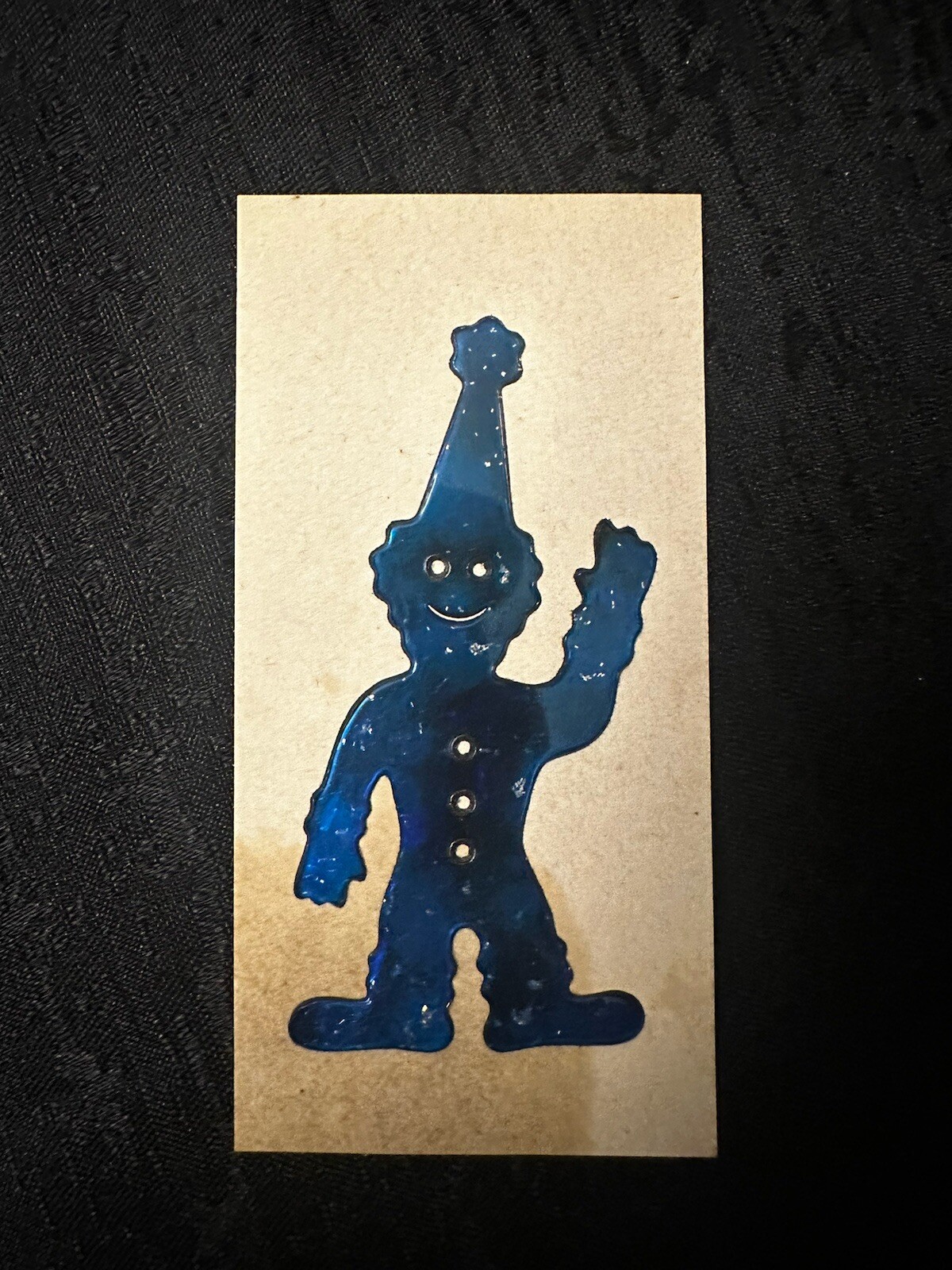 Rare Vintage 80s Mystik Oilies Oilie Oily Oilly Clown Touch Sticker ...