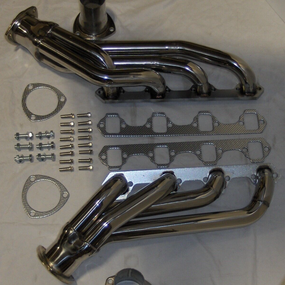 Stainless Steel Shorty Header For Ford 260 289 302 Mustang 302CU 5.0 ...
