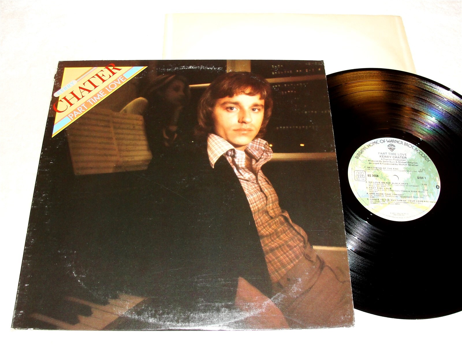 Kerry Chater "Part Time Love" 1977 Soft Rock LP, Nice NM!, Orig Warner ...