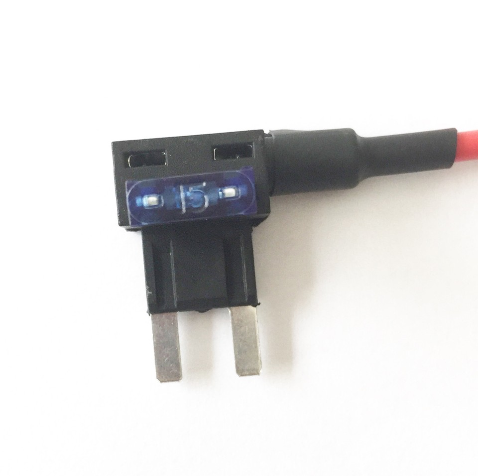 Mini Fuse Tap Fuse Holder Add-a-circuit Car Auto ATM Blade 15A Fuse ...