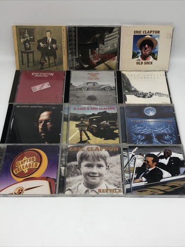 Eric Clapton 12 CD Lot Collection | eBay