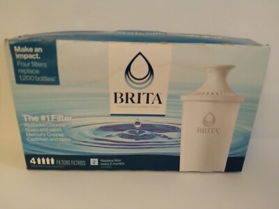 [NEW SEALED] 4 Pack Brita Standard Replacement Water Filters OB03, #1 ...