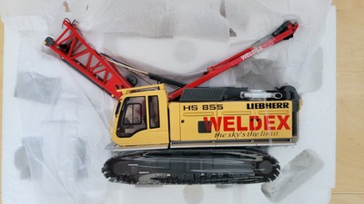 1/50 NZG 728/04 Liebherr HS 855 HD Dragline Crane (Weldex) | eBay