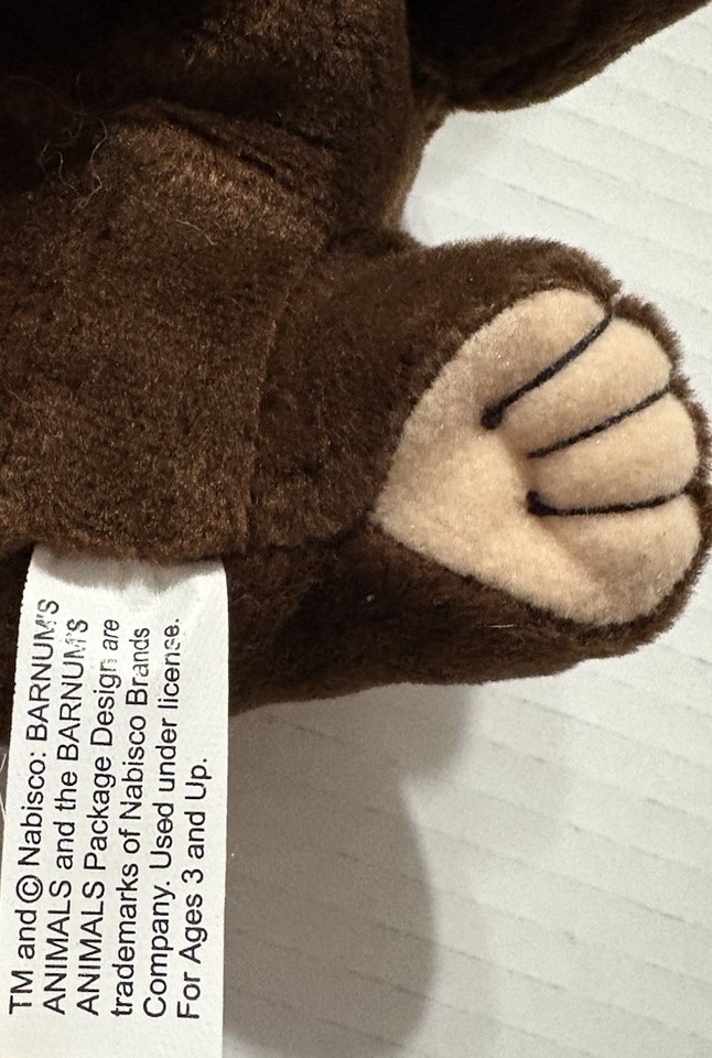 Animal Crackers Plush Brown Bear New NWT Bean Bag Stuffed Toy | eBay