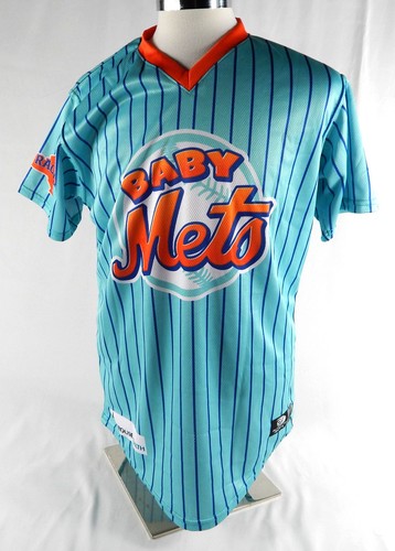 2024 Syracuse Mets Carlos Cortes #6 Game Used Signed Blue Jersey Baby ...