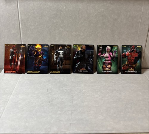 8 DIFFERENT Marvel Contest of Champions Arcade Cards D & B Deadpool ...