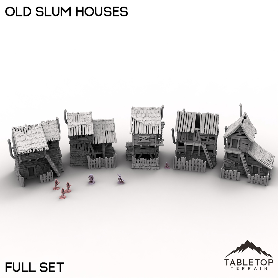 Old Slum Houses - Fantasy DND Dungeons and Dragons | eBay