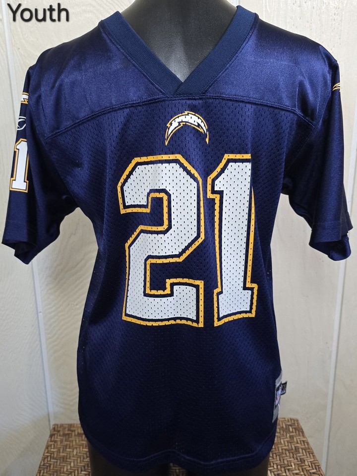 Chargers Football LaDainian Tomlinson #21 YOUTH NFL Players Jersey Sz L ...