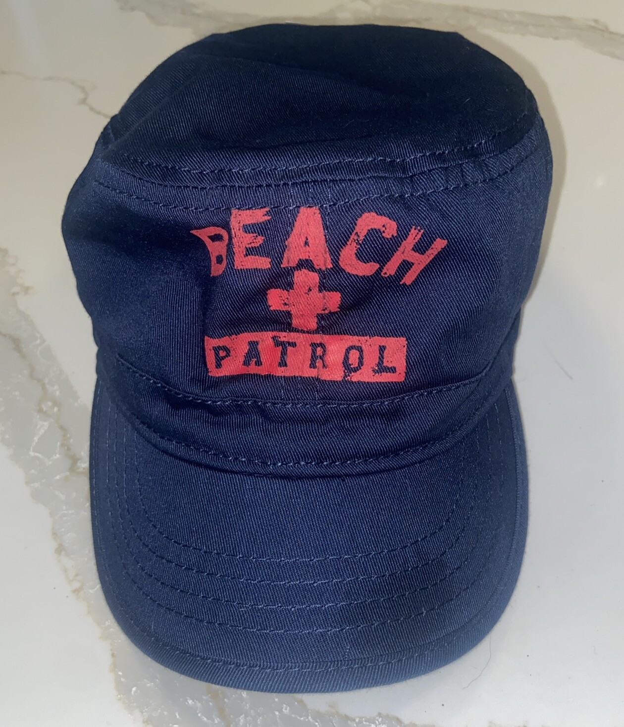 THE CHILDREN'S PLACE PATROL HAT CAP NAVY BLUE SURFER 7-8, MEDIUM ...