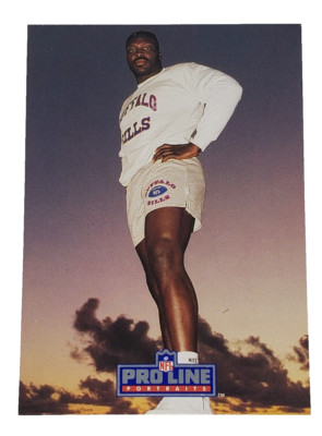 1991 Pro Line Portraits Football Bruce Smith #252 Buffalo Bills NFL HOF ...