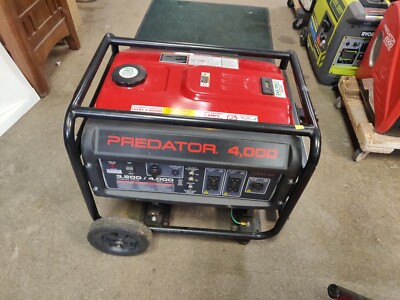 Predator 4000W/3200W Portable Gas Generator | eBay