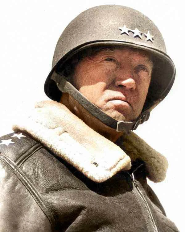 George S Patton Color