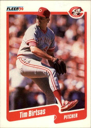 1990 Tim Birtsas Fleer Baseball Card #414 | eBay