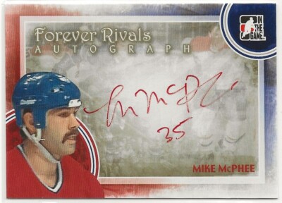 2012-13 ITG Forever Rivals Series Autographs #AMM Mike McPhee | eBay